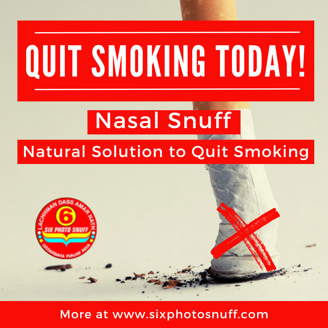 Nasal Snuff: A Natural and Effective Way to Quit Smoking | by ...