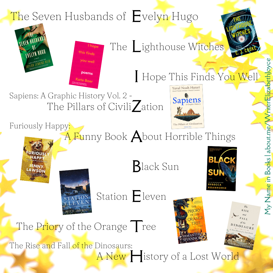 My Name in Books. A little fun in honor of my birthday. | by Elizabeth ...