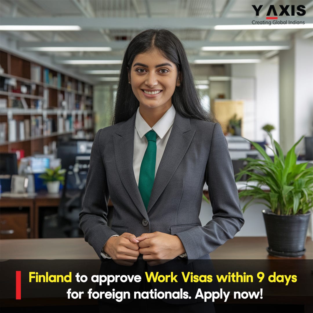 Finland work visas are to be approved within 9 days from now! | Y-Axis Overseas Careers
