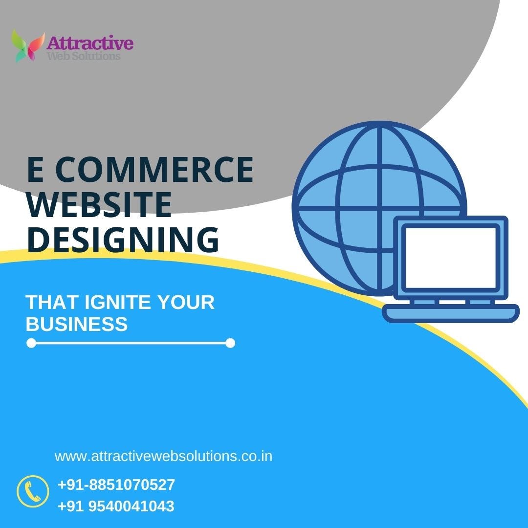 Best E-Commerce Website Designing Company - Attractive Web Solutions ...