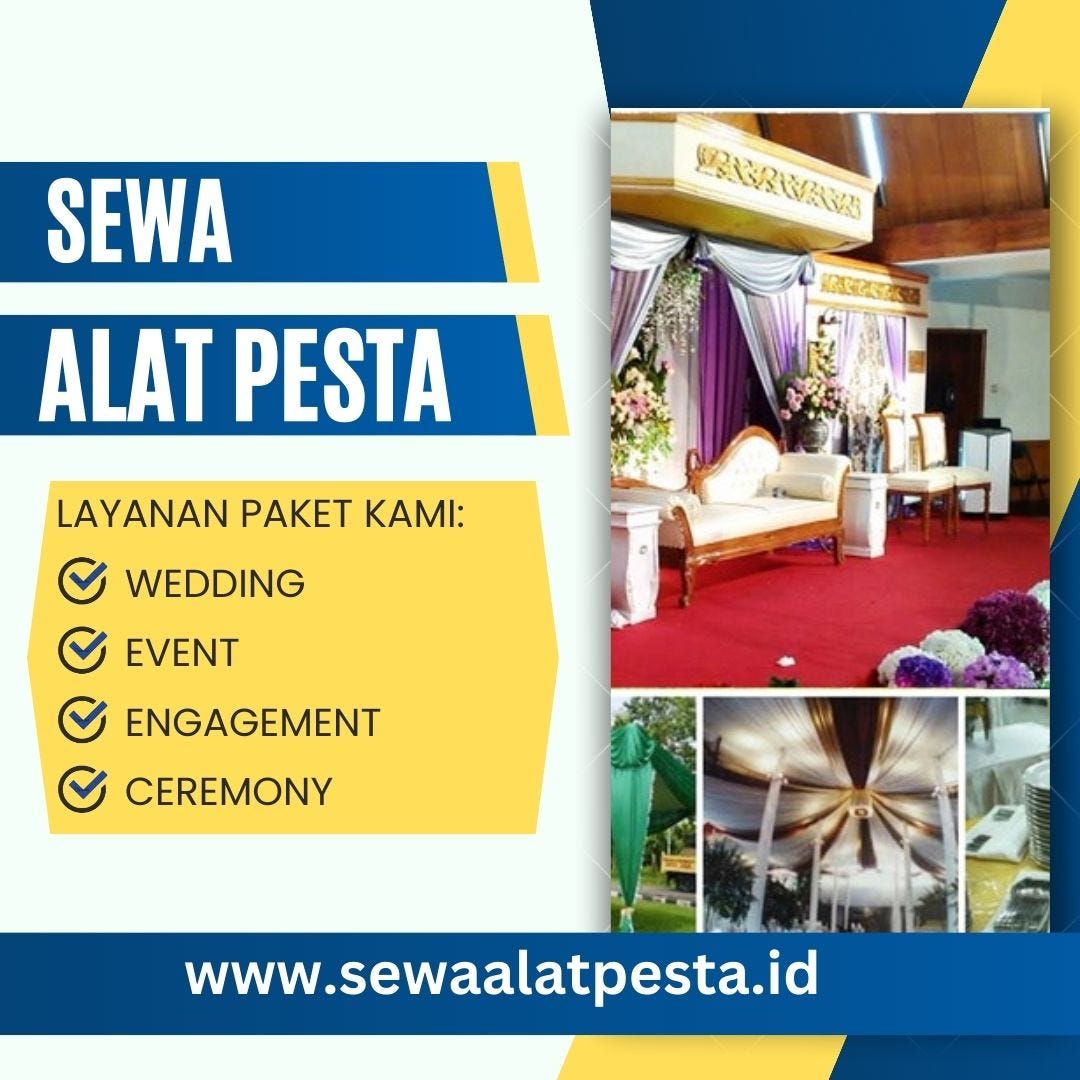 TLP/WA 082113034008 Sewa Alat Pesta di Jakarta Barat Kebayoran Baru ...