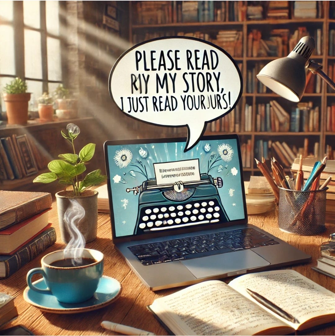 Please Read My Story, I Just Read Yours - Writers Obsession 🤓 | by ...