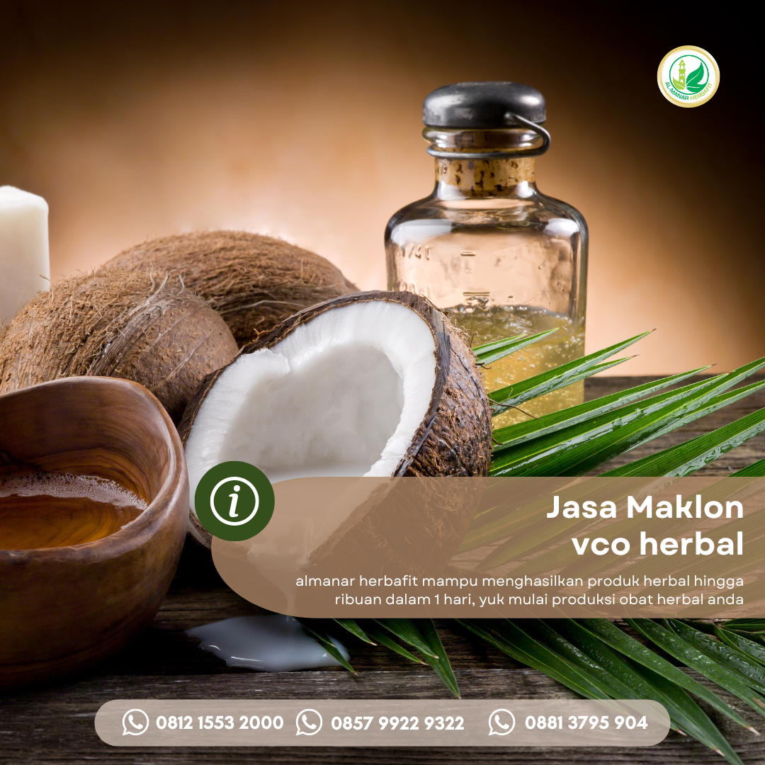 Jasa Maklon Vco Di Apotek Herbal (62 857 9922 9322) Cv Almanar Herbafit | by almanar herbafit ...