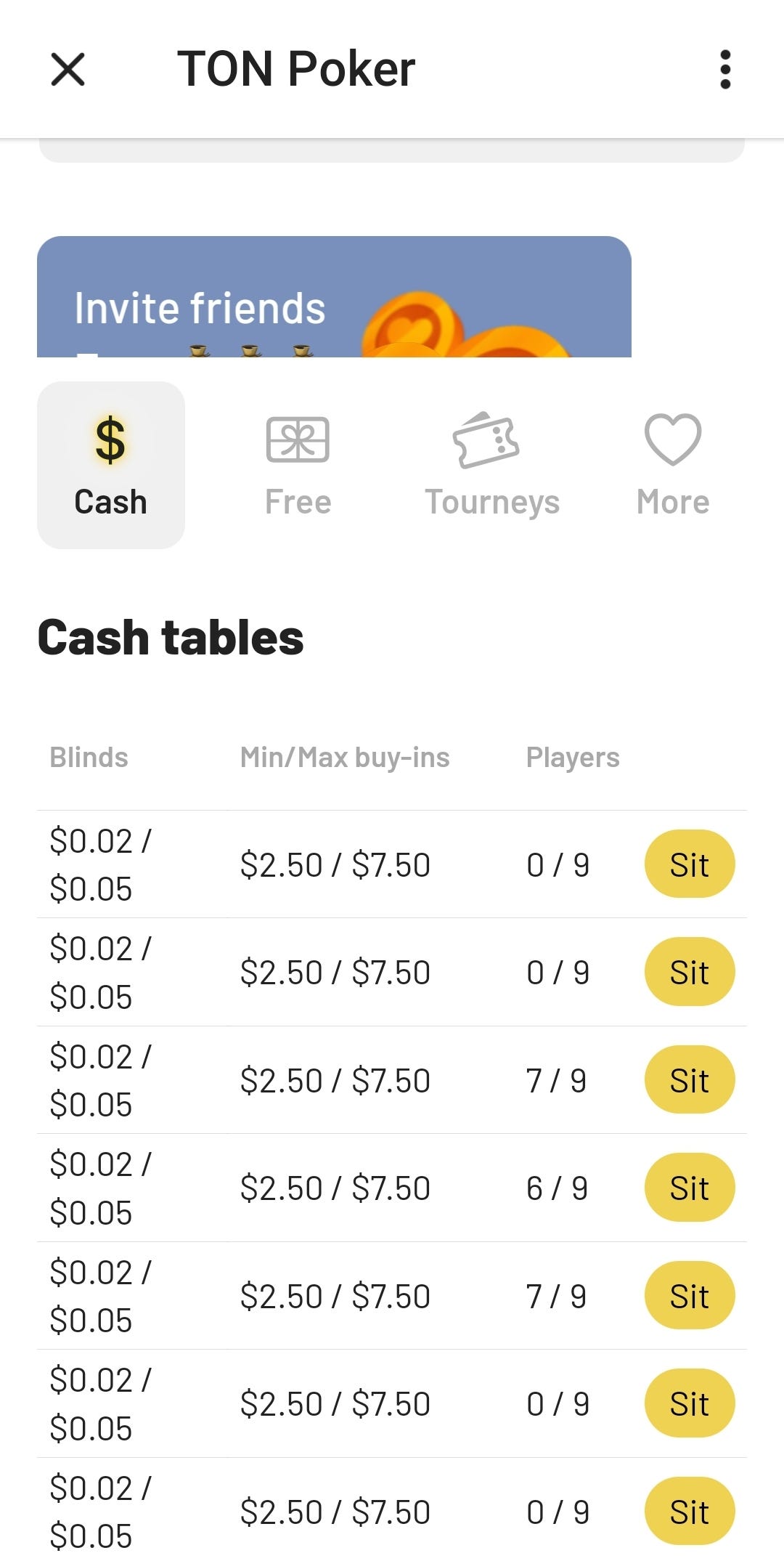 Play poker in telegram bot You can play poker cash games and virtually in telegram bot https ...