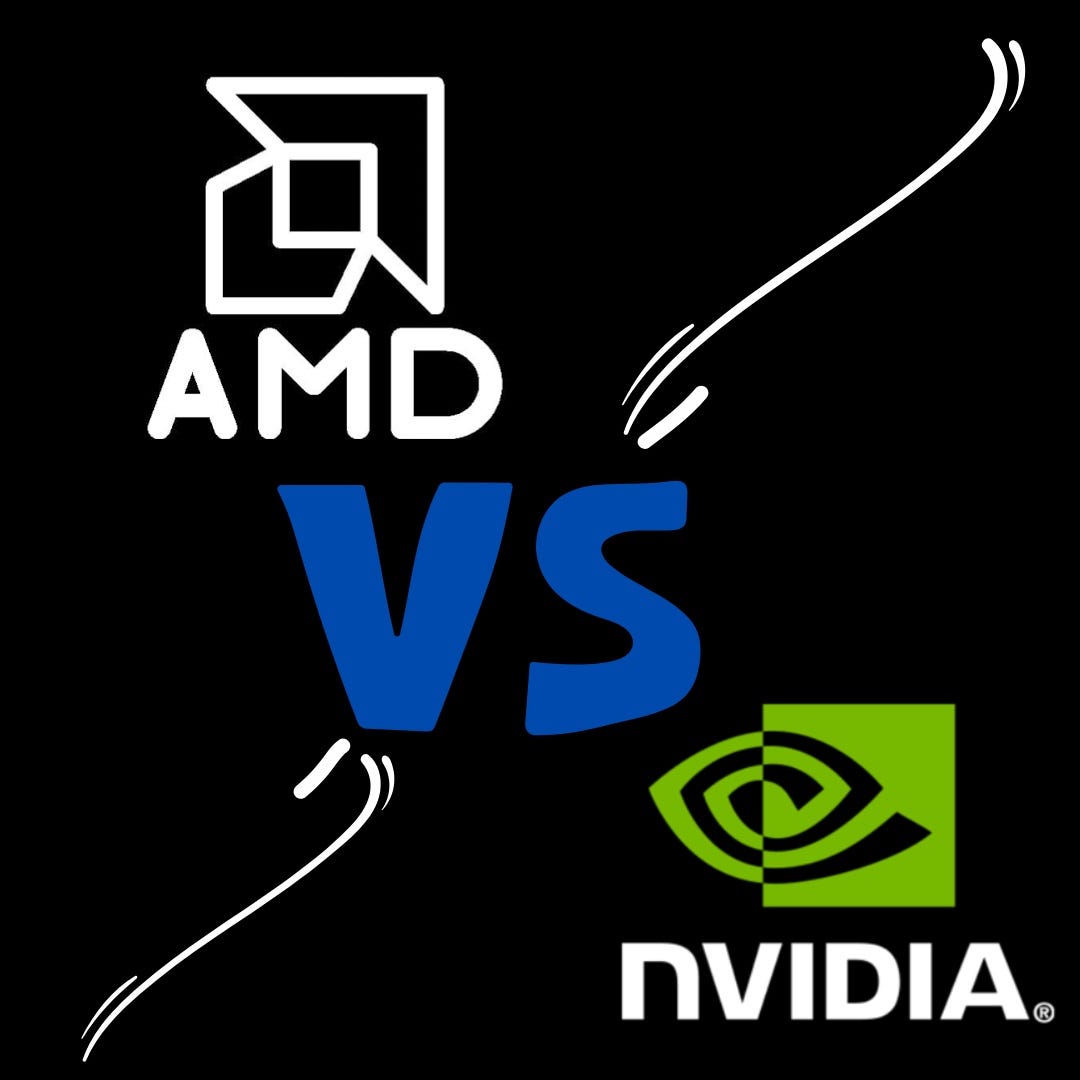 🍏 vs 🍎. Nvidia vs AMD | by Ranks | Medium