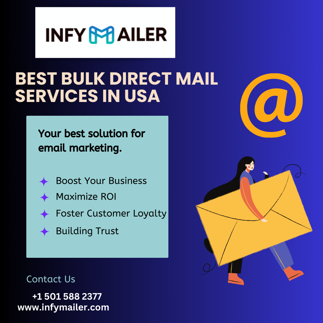 Best Bulk Direct Mail Services In USA - Infymailer work - Medium