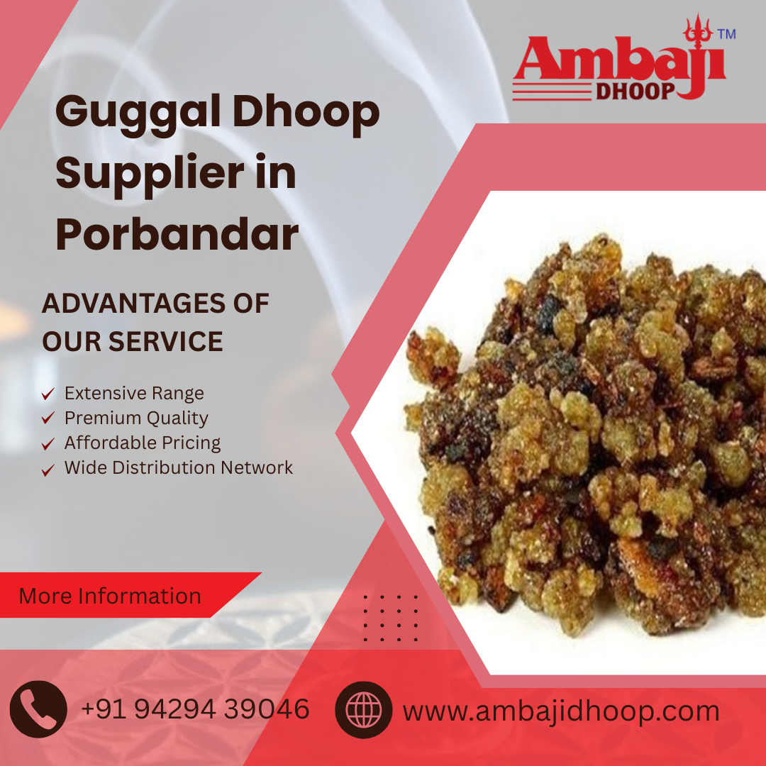 Guggal Dhoop Supplier in Porbandar | by Ambaji Dhoop Packers - Puja ...
