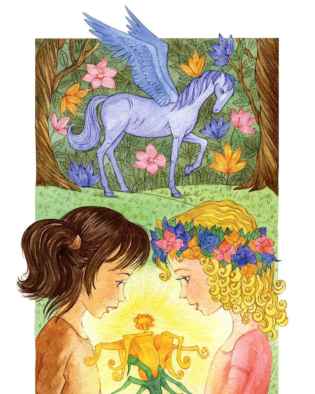 How I illustrated a fairy tale by writer George MacDonald | by Natalia ...