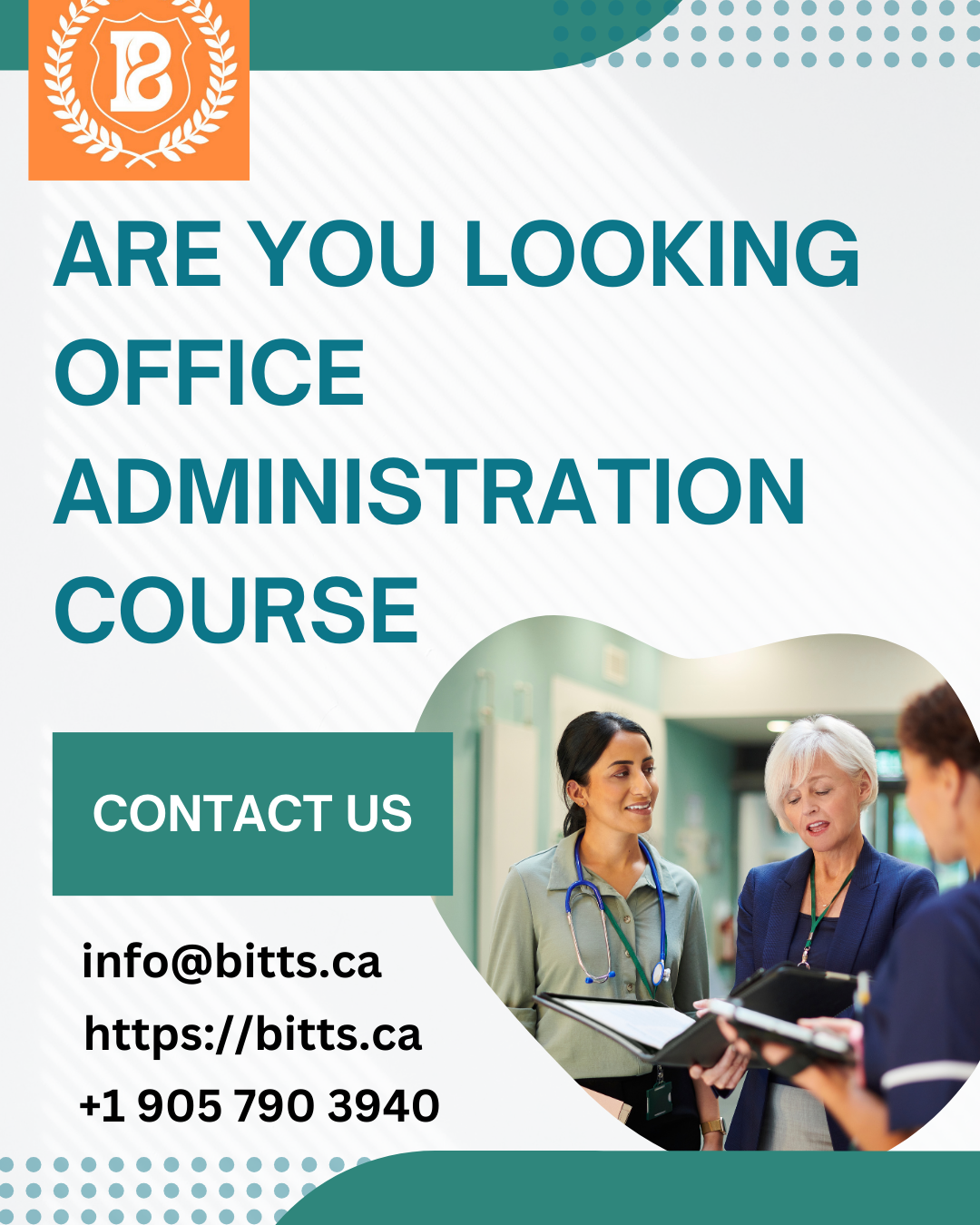 Are You Looking Office Administration Course - Bitts Group - Medium