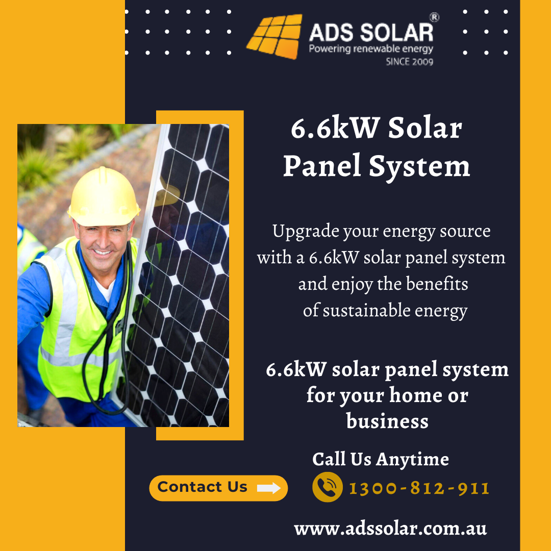 6.6kW solar panel system for your home or business - ADS SOLAR - Medium