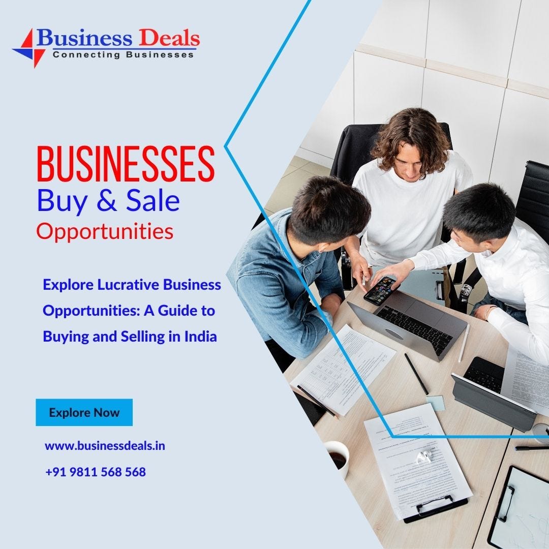 Explore Lucrative Business Opportunities: A Guide to Buying and Selling ...