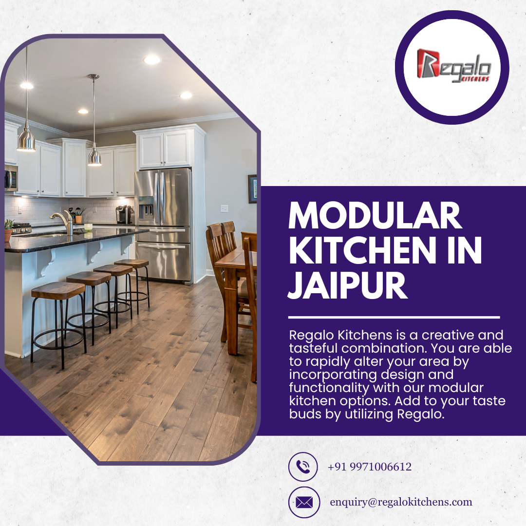 Modular Kitchen In Jaipur | Regalo Kitchens - Regalo kitchens - Medium