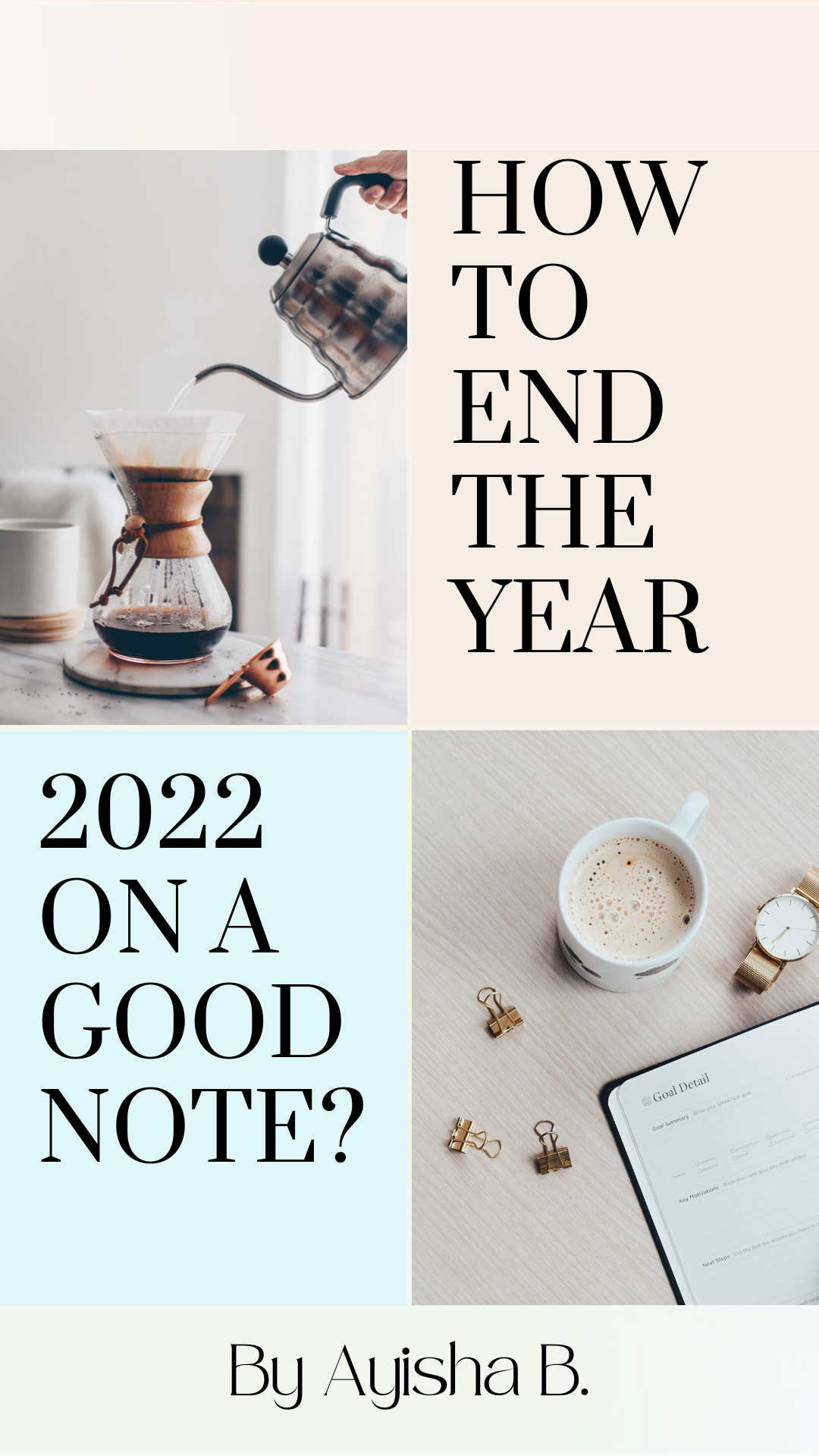 How to end the year 2022 on a good note? | by Ayisha B. | Medium