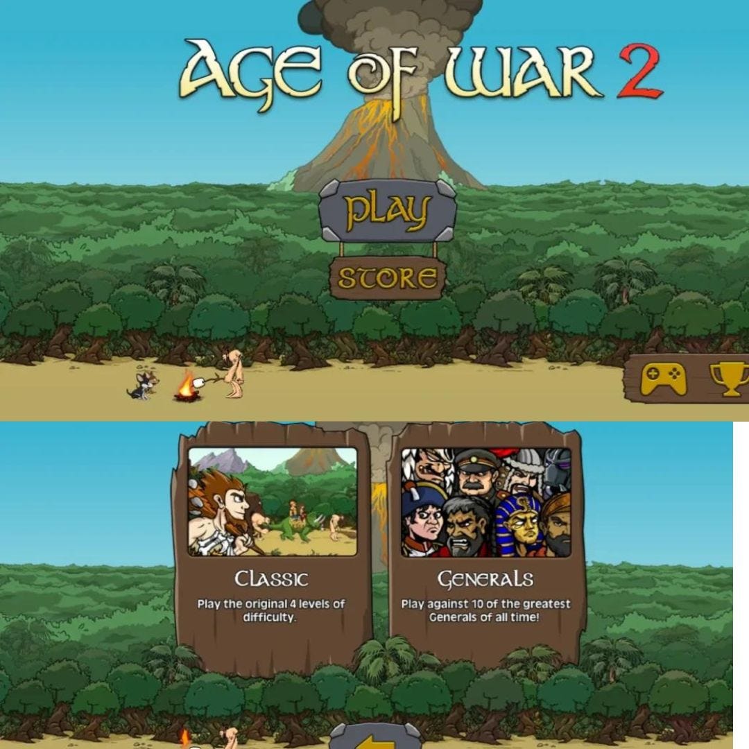 The Age of War 2 is a strategy tower defense game developed by Max ...