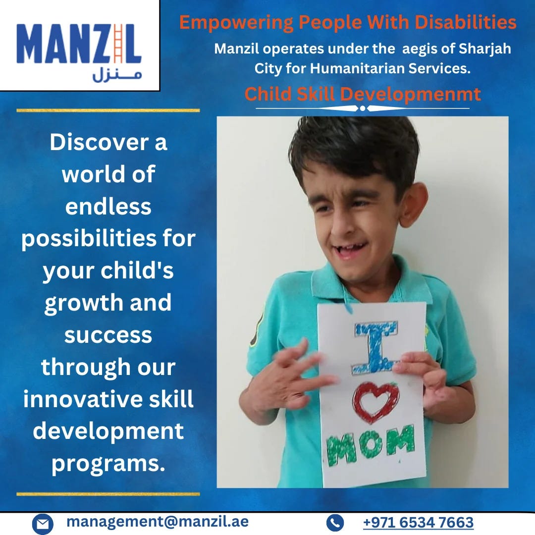 Empowering Child Skill Development for Disabilities | Manzil Center ...