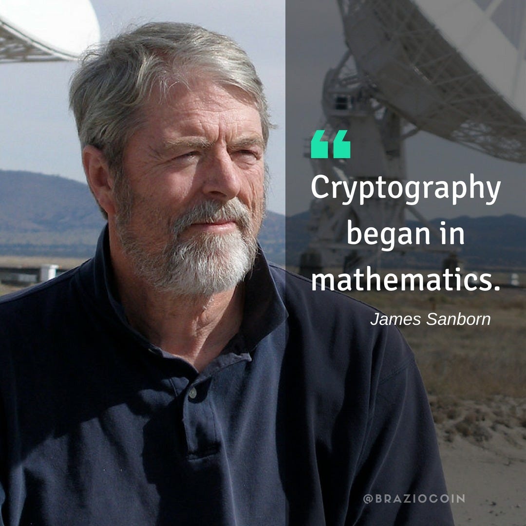 CRIPTOCURRENCY QUOTES: James Sanborn Brought By Brazio | by Brazio Coin ...