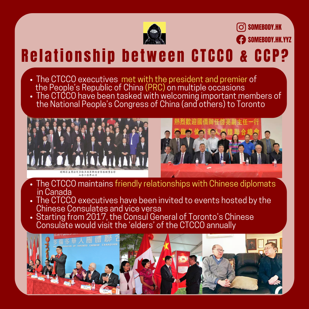CCP inflitration in Toronto — CTCCO | by Somebody.HK.YYZ | Medium