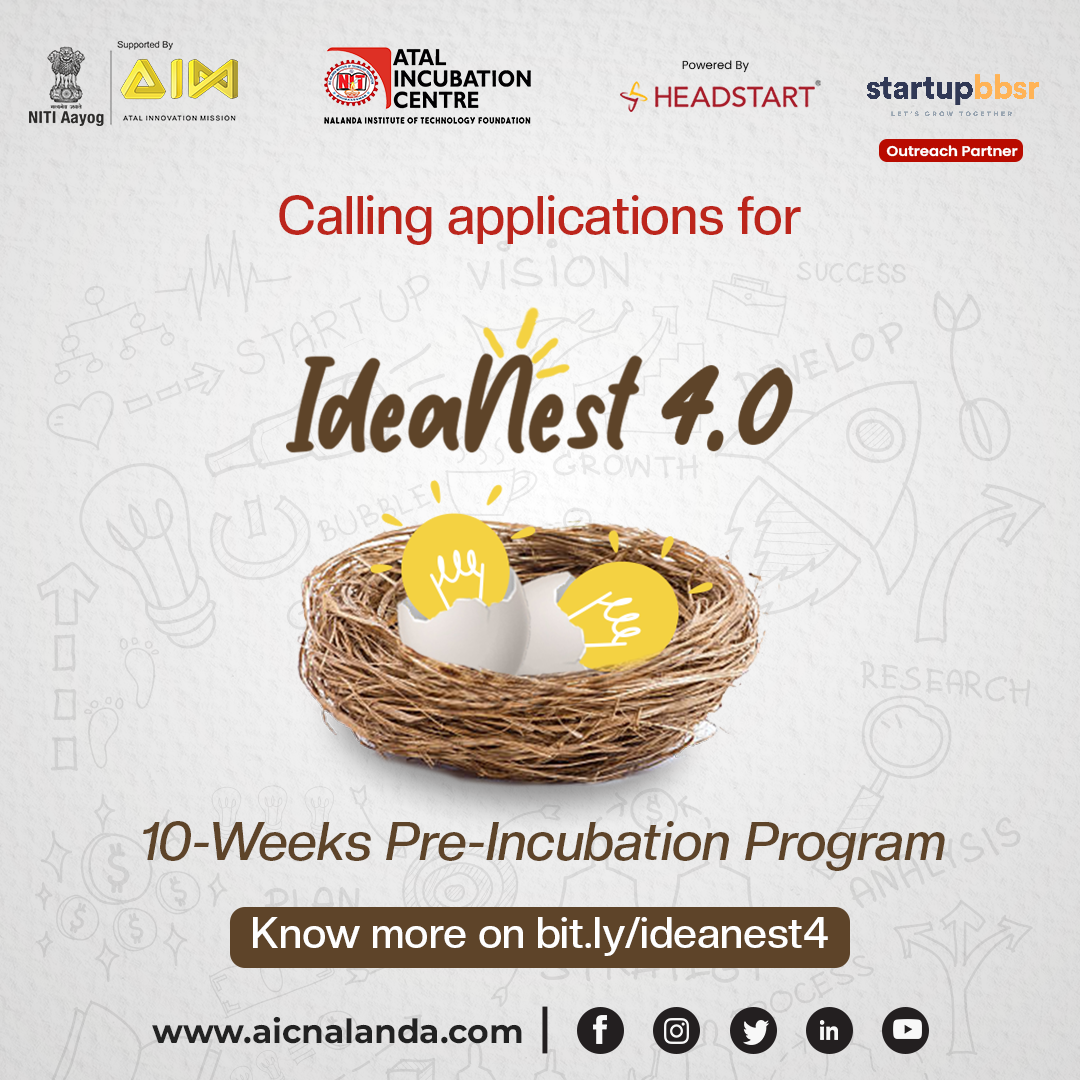 IdeaNest 4.0 Pre-Incubation Program | by Startup Bhubaneswar | Startup ...