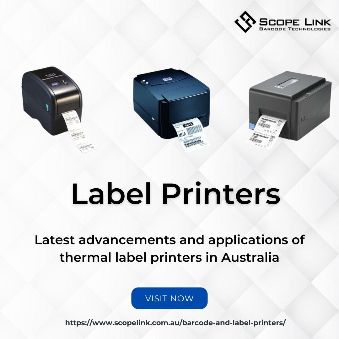 Quality Barcode & Label Printers at Scope Link Barcode Technologies - Scope Link - Medium