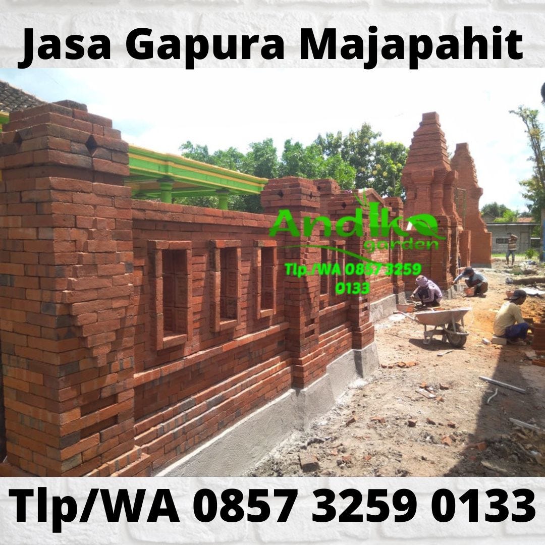 CHAT 0857 3259 0133, Jasa Gapura Rumah Joglo Sumenep | by Harga Gapura ...