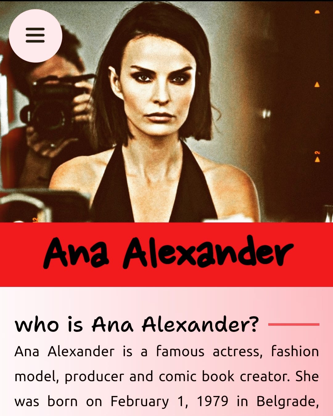 dewho is Ana Alexander?. Ana Alexander is a famous actress… | by Divas .Top | Jul, 2023 | Medium