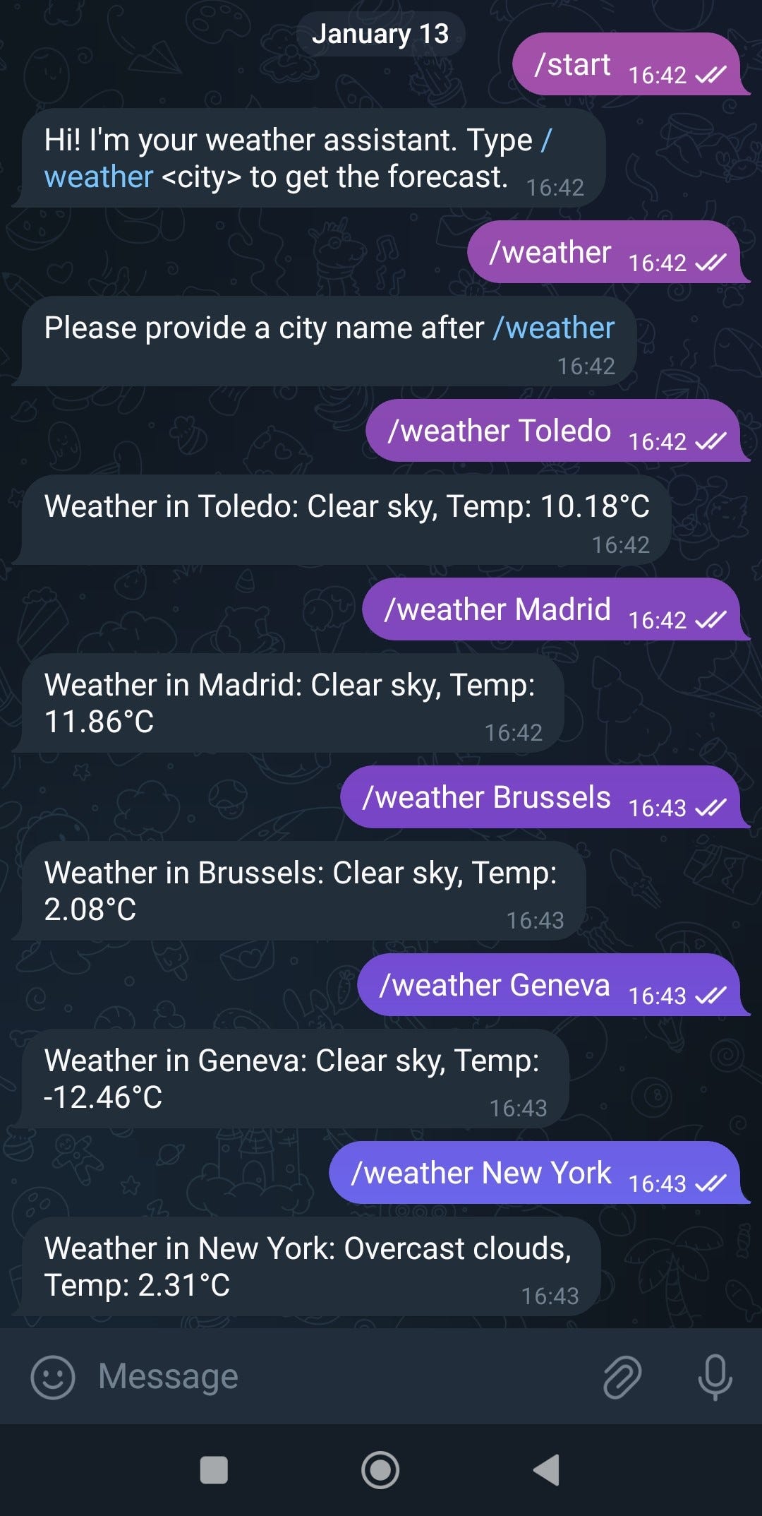 Bot Programming: Building Your Own Telegram Weather Assistant in ...