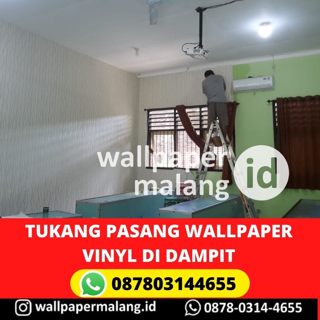TUKANG PASANG WALLPAPER VINYL DI DAMPIT | by tukang wallpaper malang ...