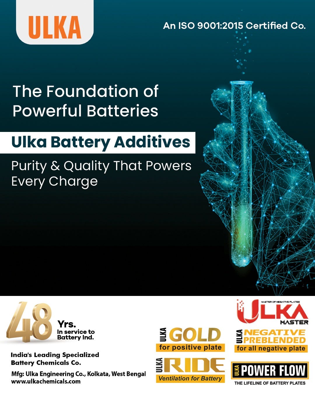 Ulka Chemicals — Leading Battery Additive Manufacturer in Kolkata | by ...