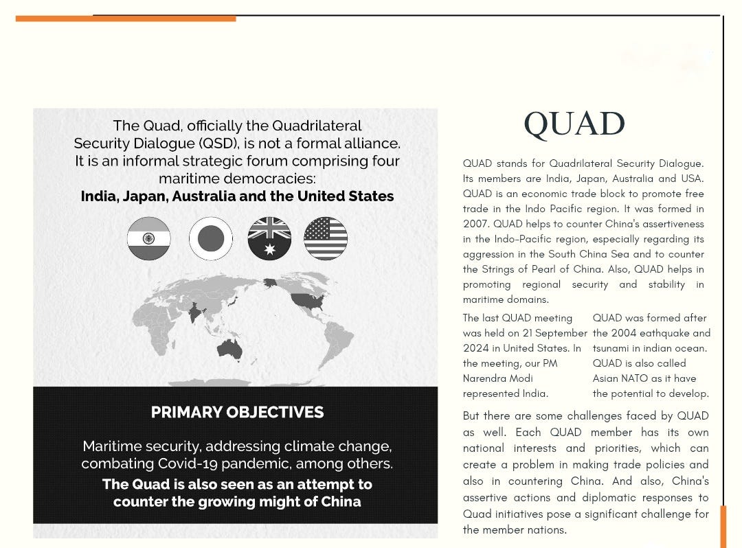 International Organisation. About QUAD | by Vikas Pandey | Apr, 2025 ...