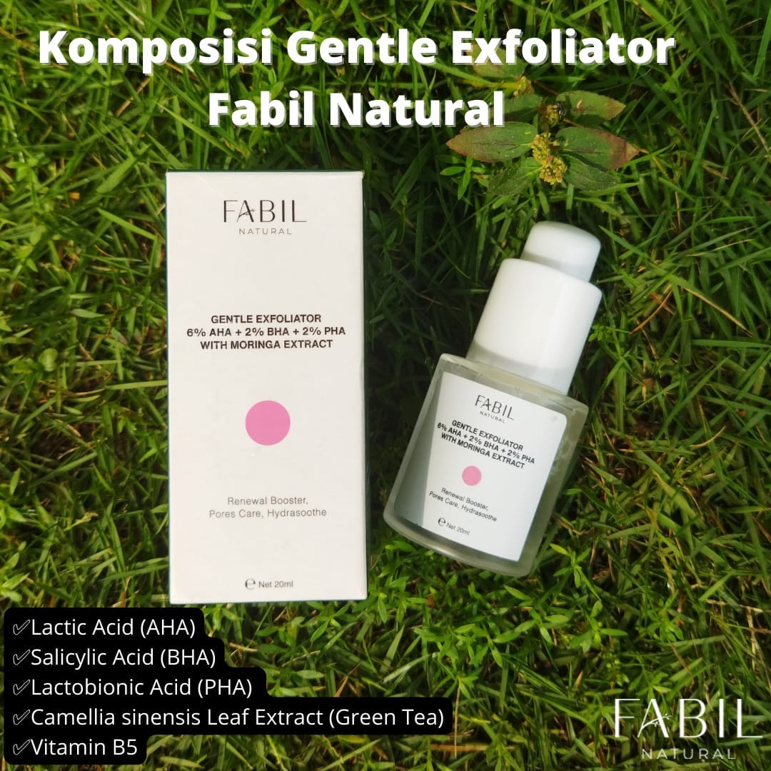 Komposisi Gentle Exfoliator Fabil Natural | by Reseller Lipcream ...