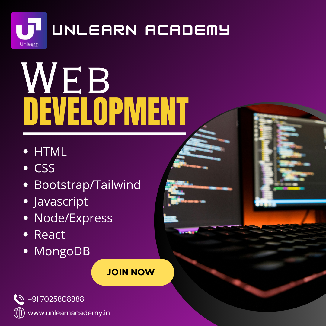 Kerala’s Leading Web Development Courses by Unlearn Academy | by Kailasnath | Aug, 2024 | Medium