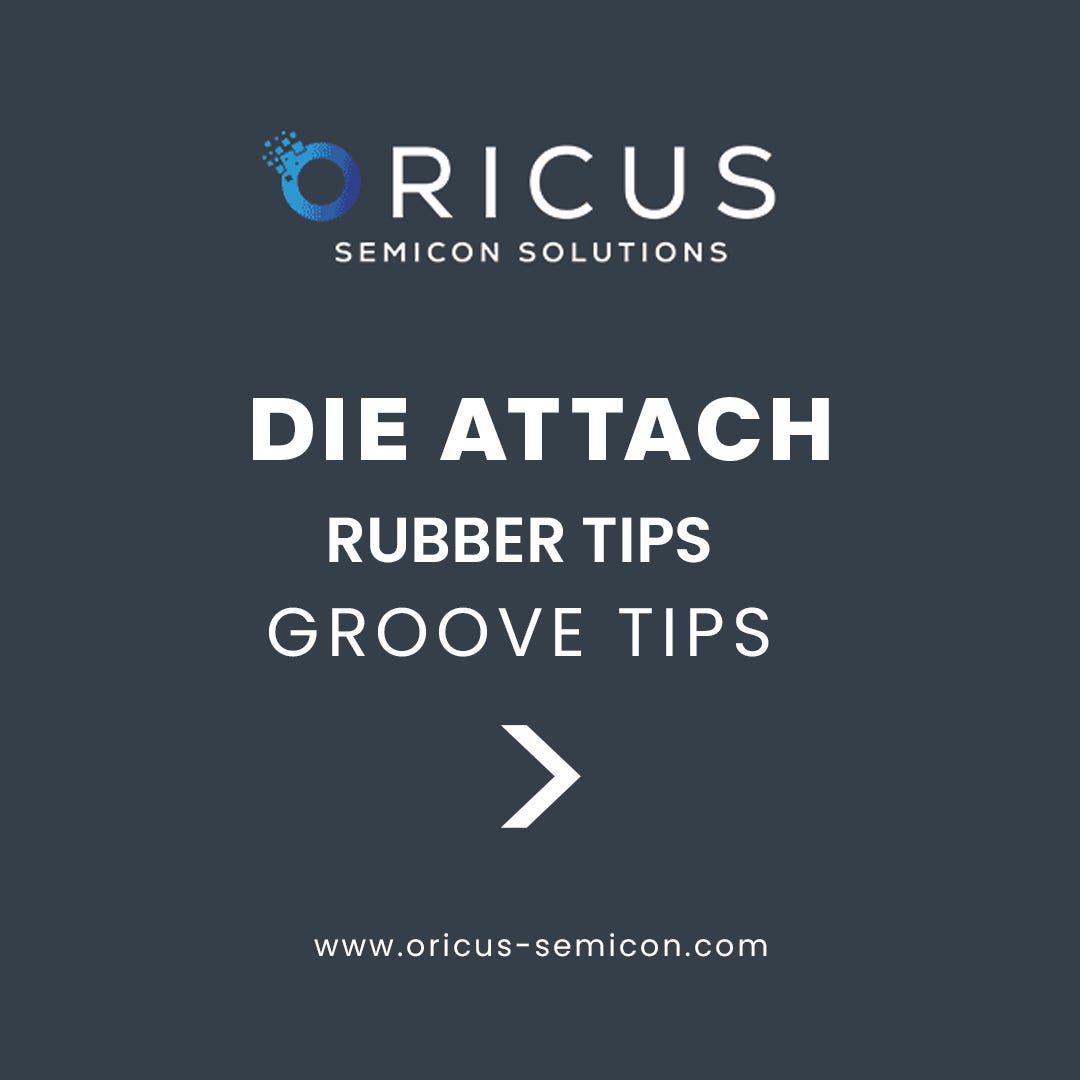 Rubber Groove Tips with Central Vacuum Hole. - shivani Rachit - Medium