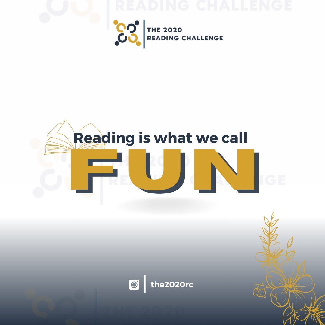 Welcome to The 2020 Reading Challenge | by The 2020 Reading Challenge | Medium