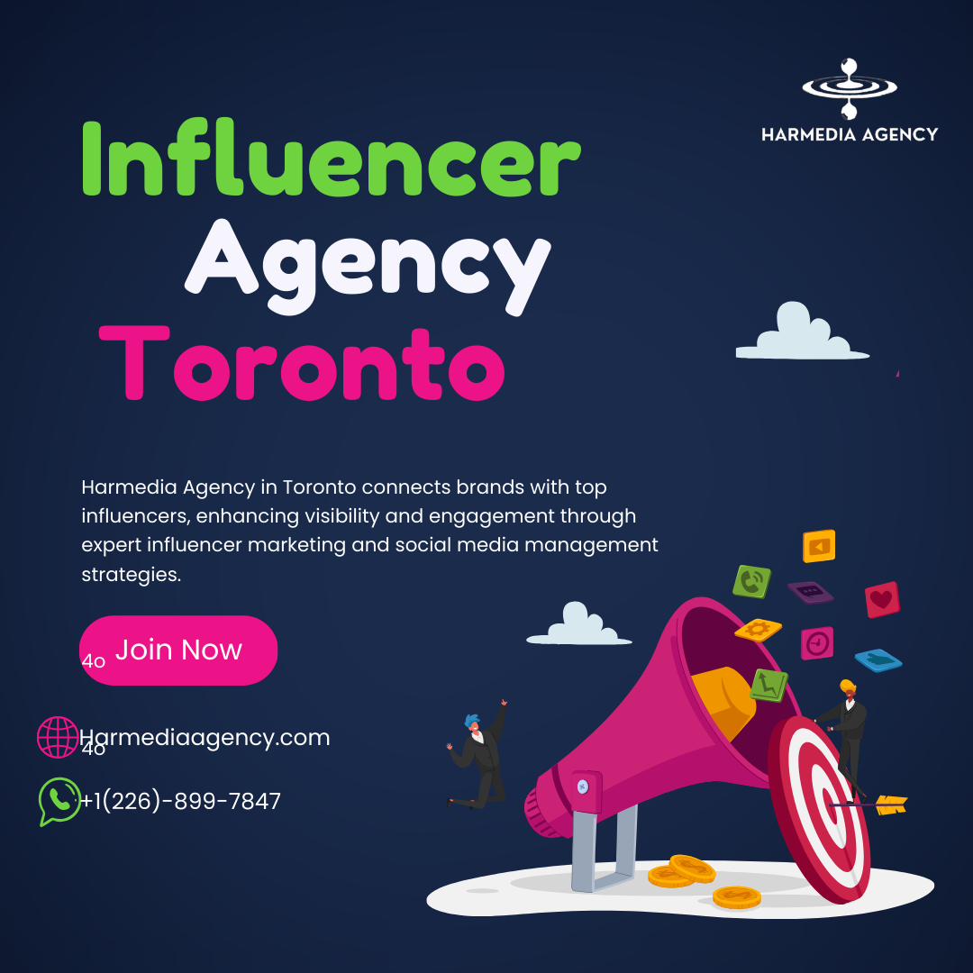 Leading Influencer Agency Toronto: Harmedia Agency — Amplifying Your ...