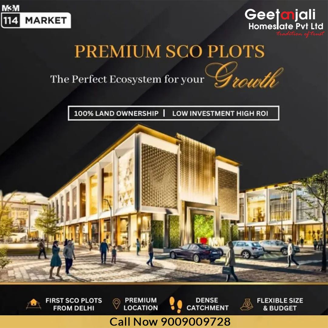 All You Need to Know About M3M SCO Plots 114 Gurgaon | by ...