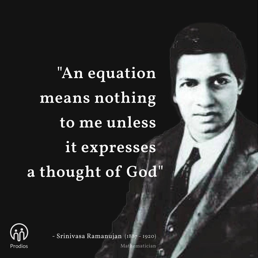 Srinivasa Ramanujan Equations