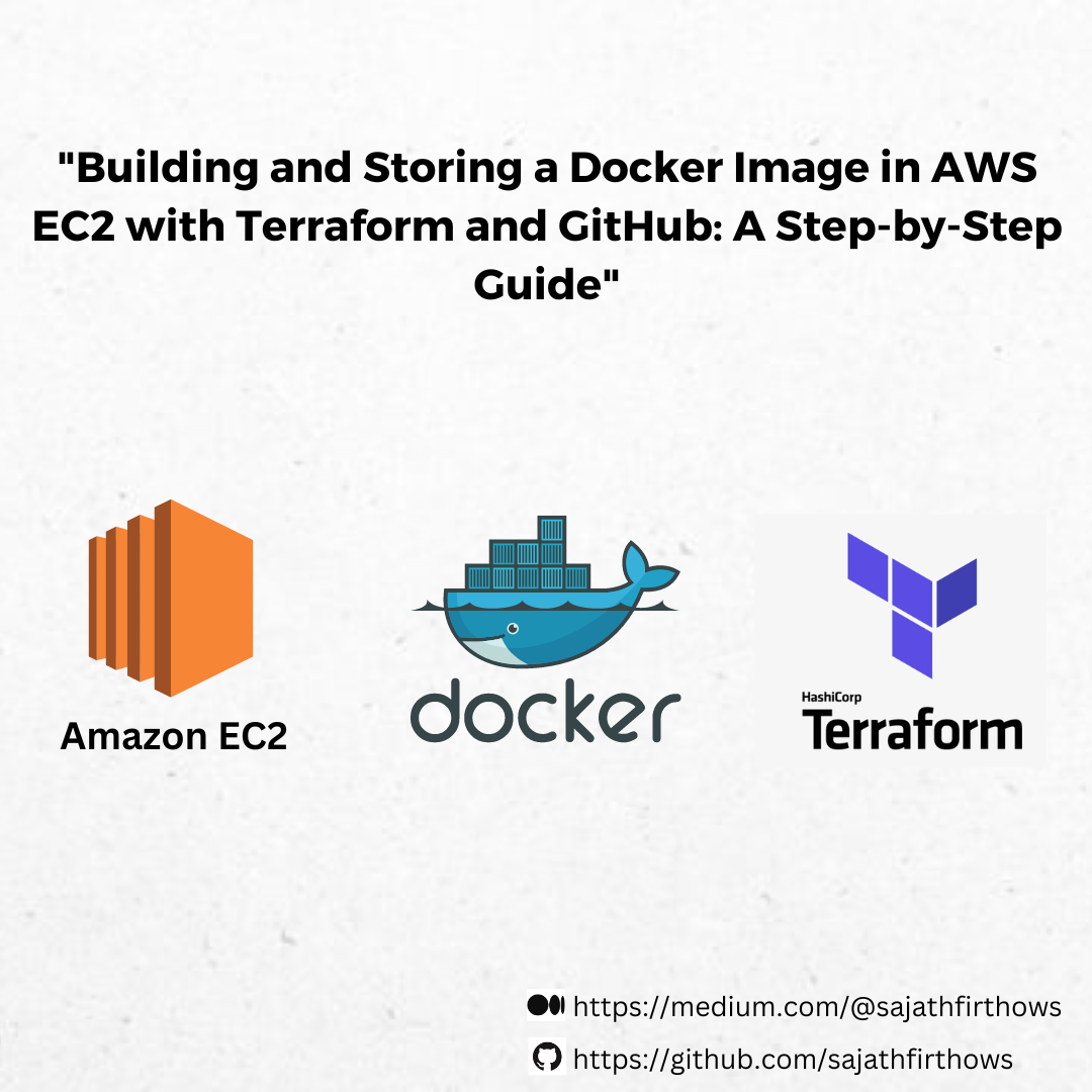 “Building and Storing a Docker Image in AWS EC2 with Terraform and GitHub: A Step-by-Step Guide ...