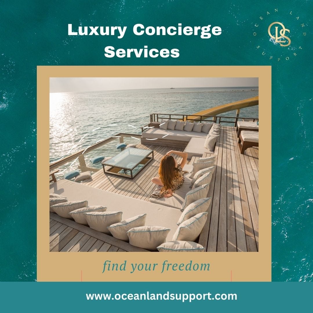 Luxury Concierge Services - Ocean Land Support - Medium