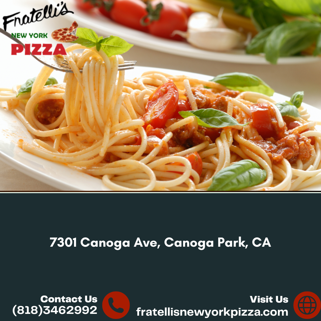 Pasta Lunch Combos - Fratelli's NY Pizza - Medium