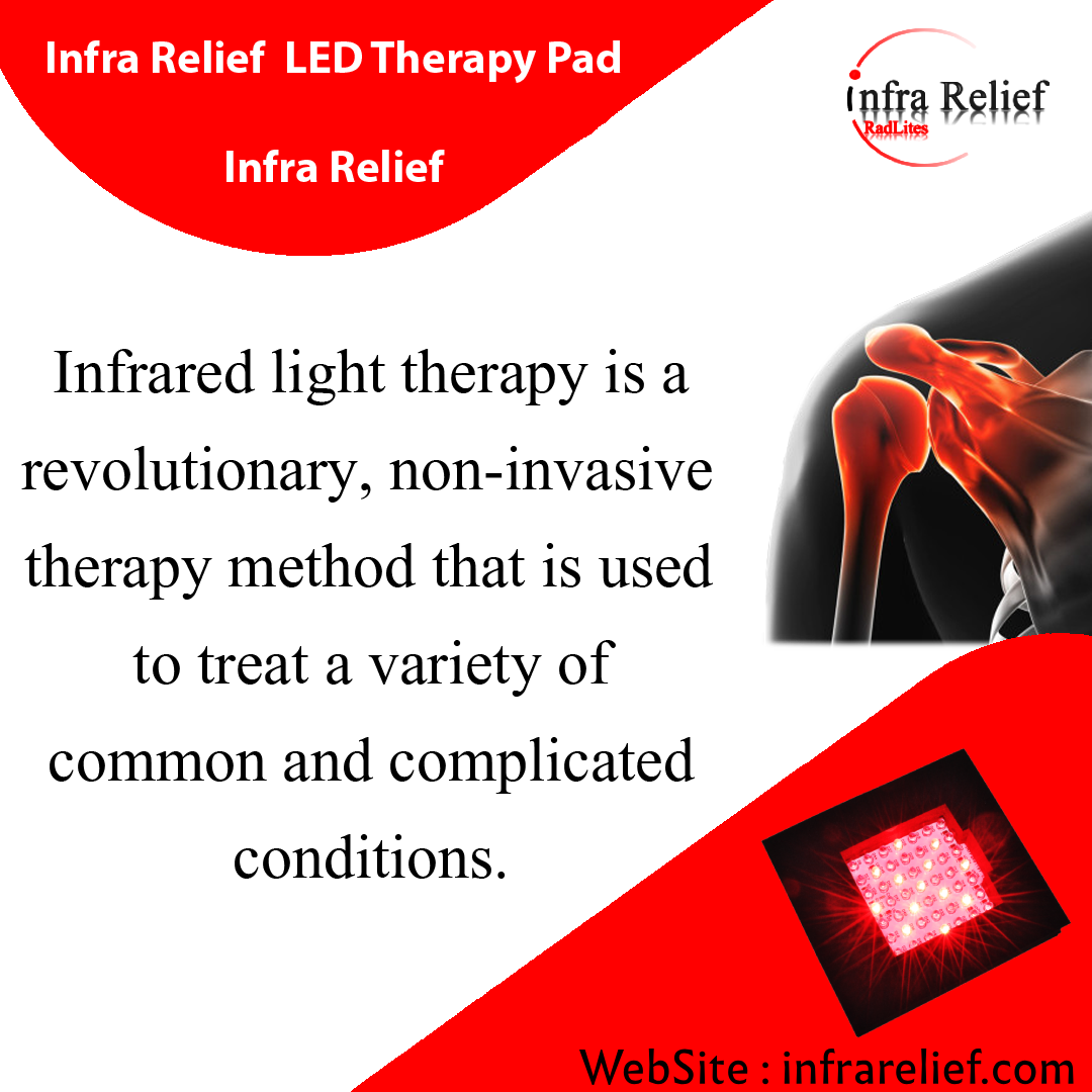 Led Light Therapy Pad for Body Pain- Infrarelief — USA — Canada | by ...