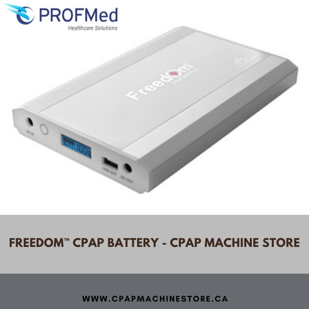 Freedom™ Cpap Battery — Cpap Machine Store Cpap Machine Store Medium