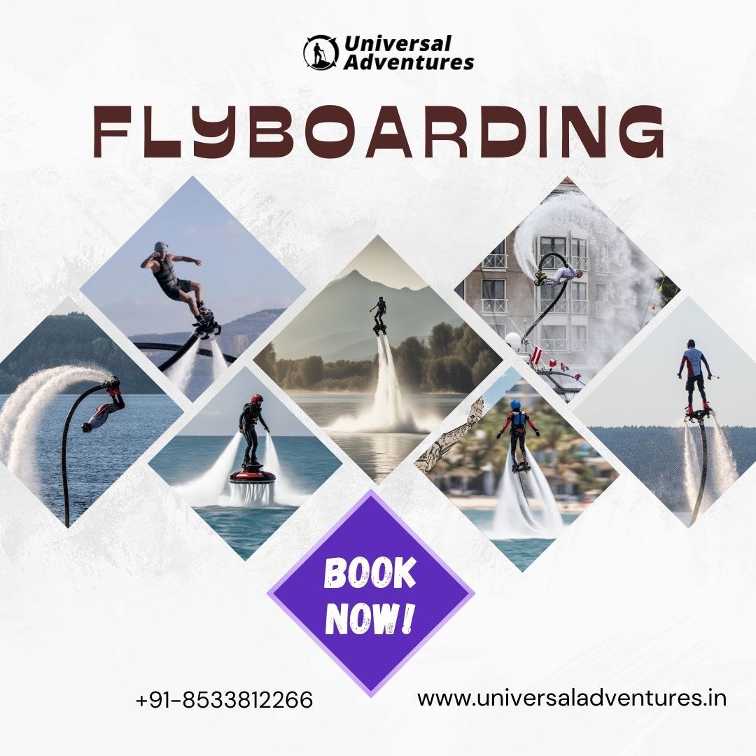 Flyboard in India: Feel the Magic at the Watersport Hub, Goa | by ...