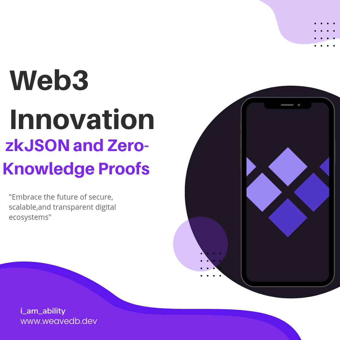 Introduction to JSON and zkJSON. Before delving into zkJSON, it's… | by ...