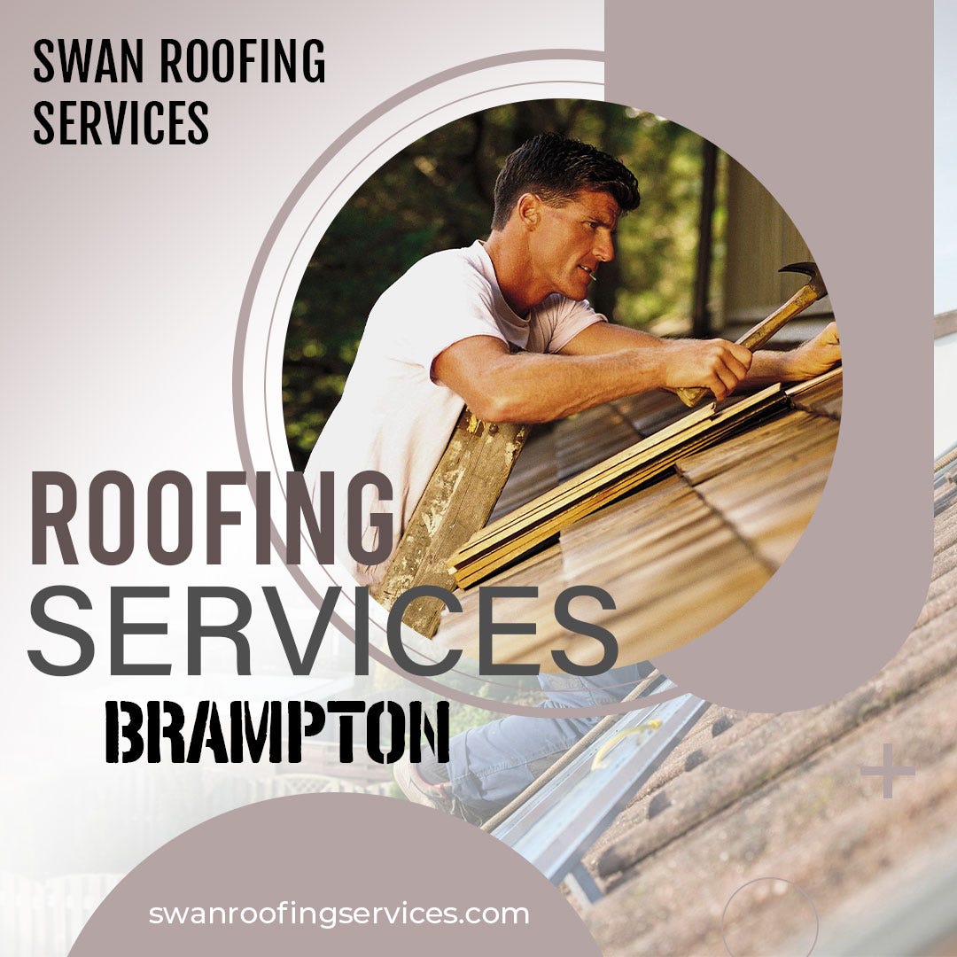 Transform your space area through roofing services Brampton with Swan ...
