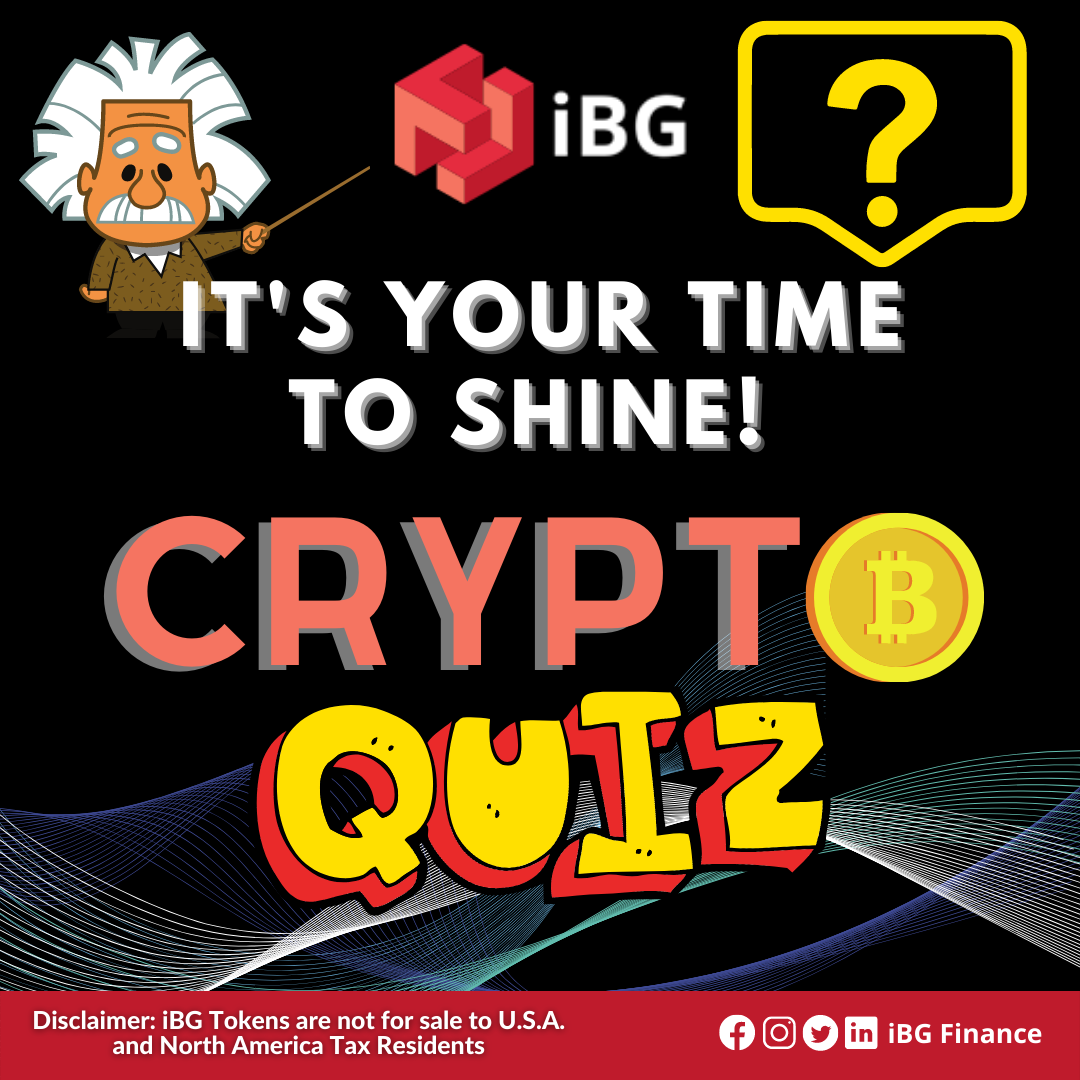 iBG Finance 🔥🥸 Exercise your brain and be the next #Crypto Einstein. 💪🏻 ...