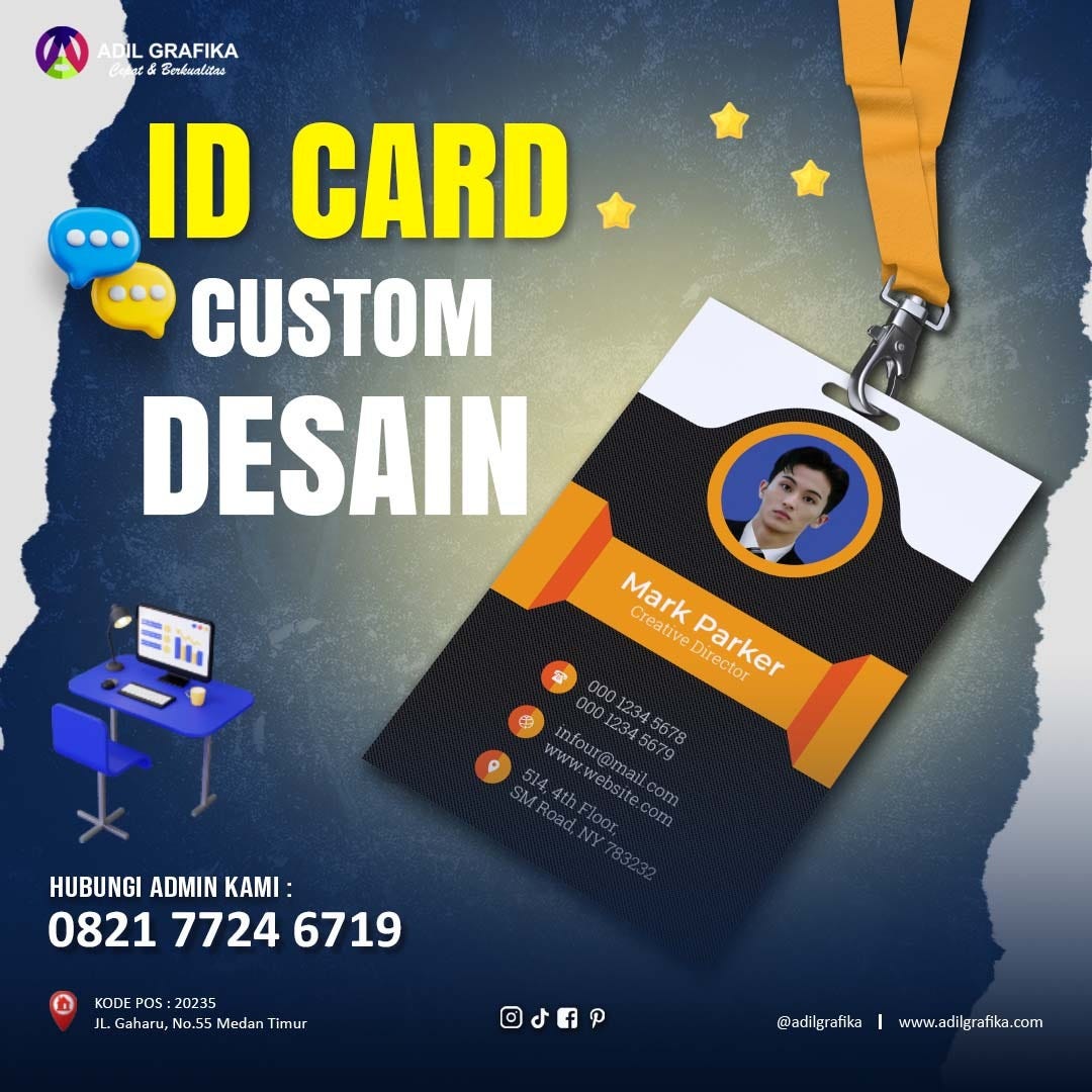 Jual ID CARD, JUARA! Di Medan, hub 0821–7724–6719. - Adil Grafika - Medium