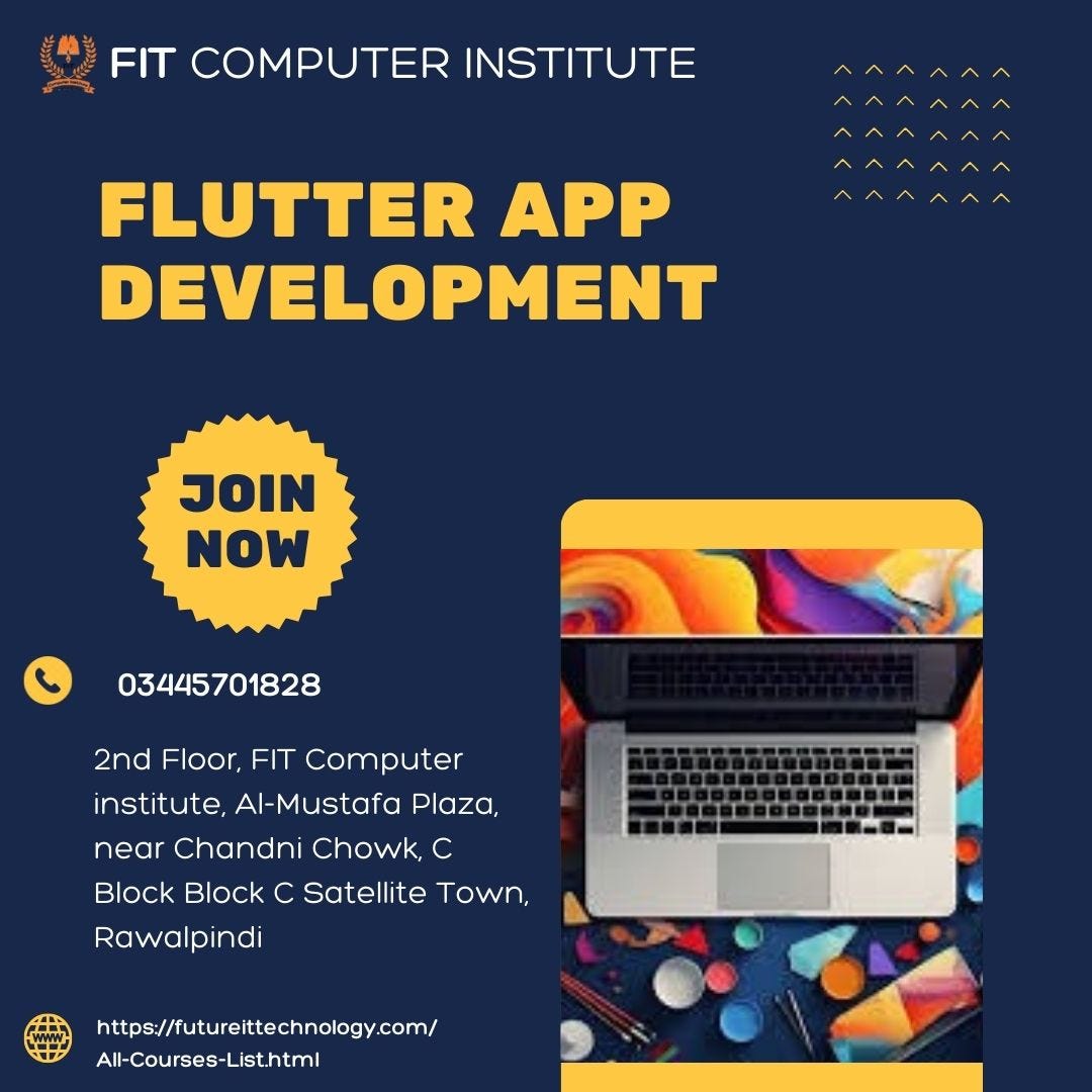Fluter App Development Course in Rawalpindi & Islamabad | by FIT Computer institute | Dec, 2024 ...