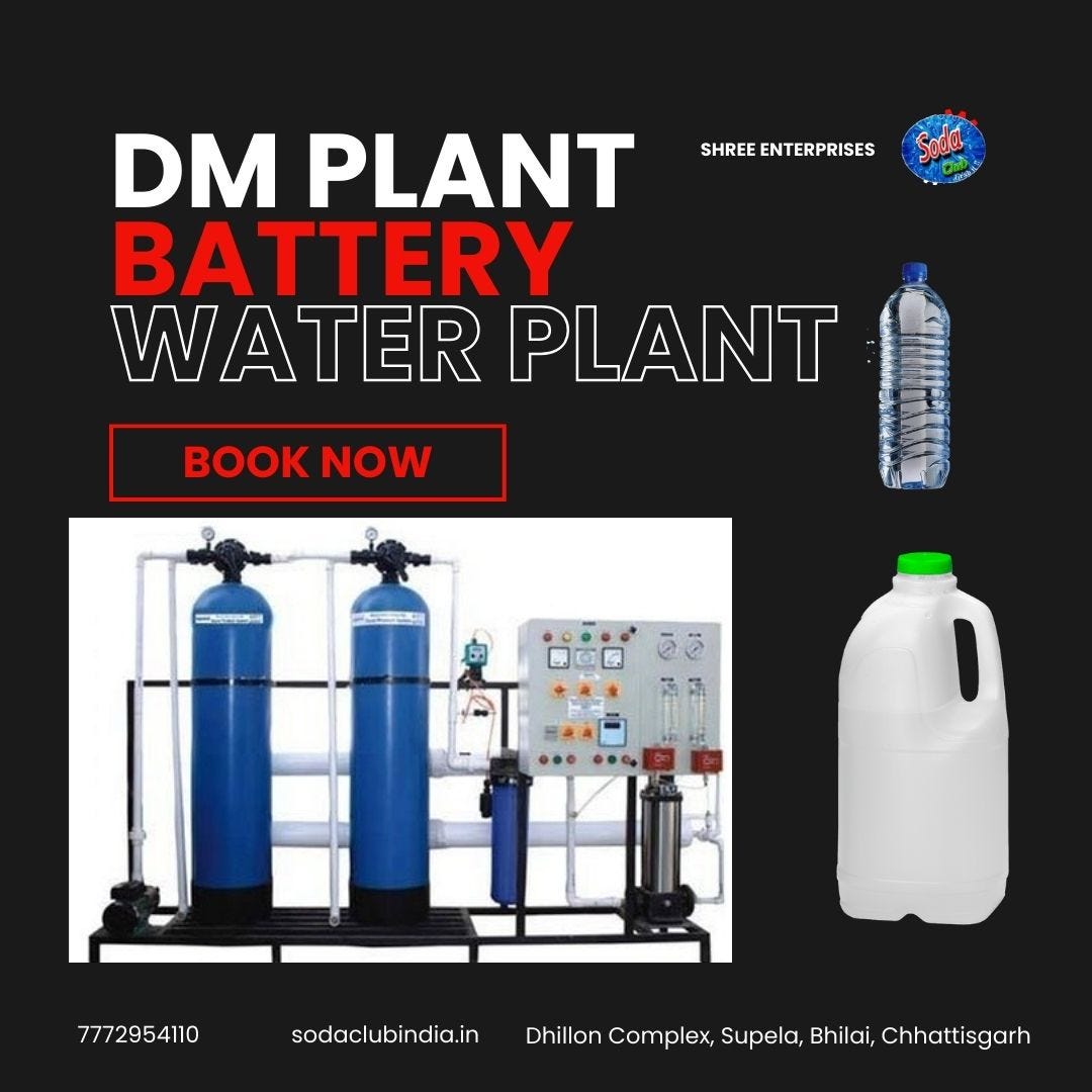 No 1 Best DM Plants Manufacturers in Assam | by Sodaclub | May, 2024 ...