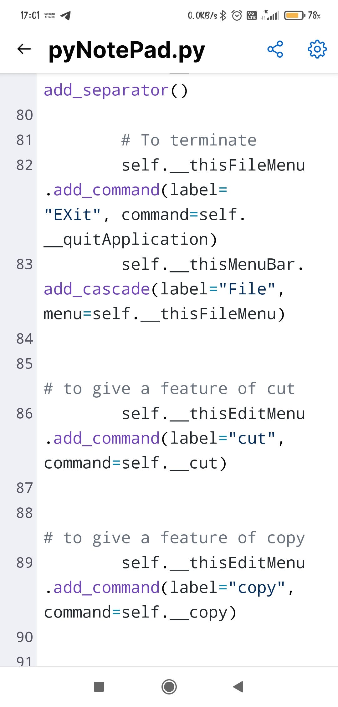 Notepad In Python With Tkinter Notepad Is A Text Editor Ie An App By Sheen Pandita Medium