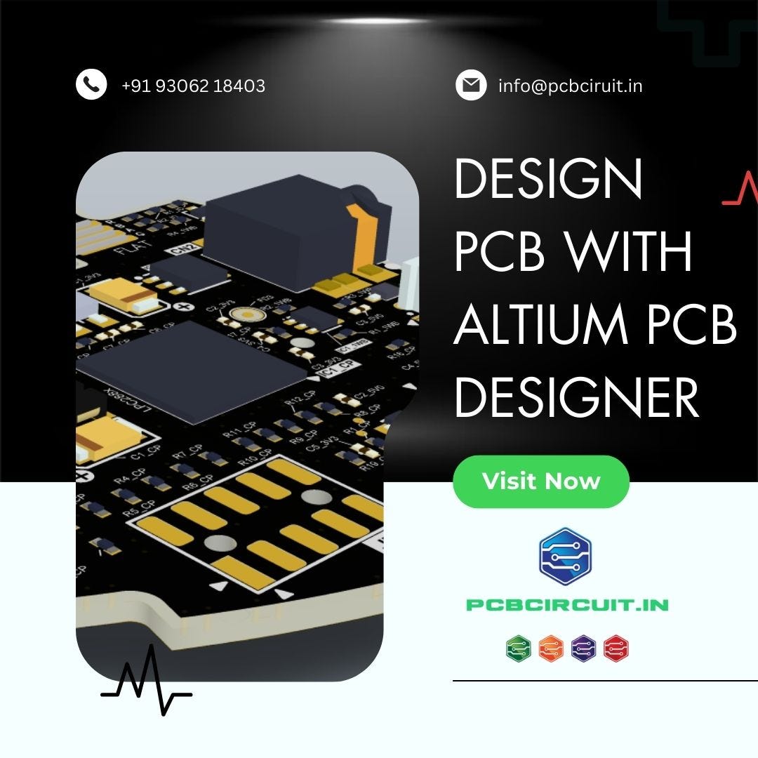 DESIGN PCB WITH ALTIUM PCB DESIGNER - Pcb circuit - Medium